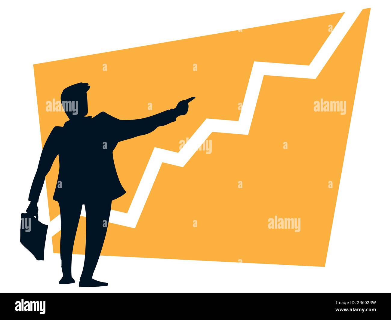 Präsentation des neuen verkaufsplans Stock-Vektorgrafiken kaufen - Alamy