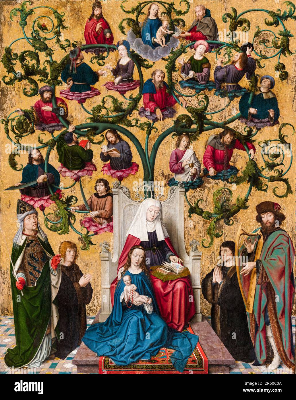 Stammbaum der heiligen anna -Fotos und -Bildmaterial in hoher Auflösung – Alamy