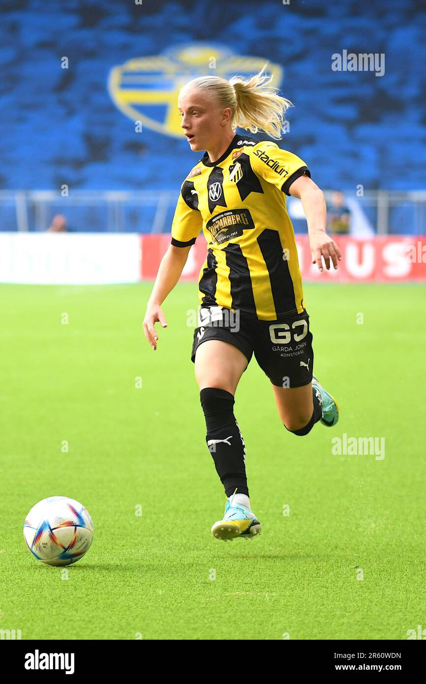 Stockholm, Schweden, Juni 6. 2023: Anna Sandberg (16 Hacken) im Finale ...