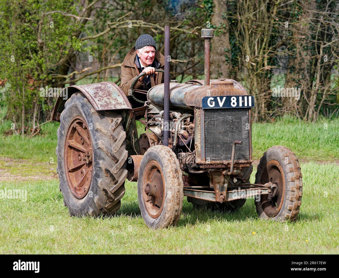 Traktor Fordson Model N eines Typs, der zwischen 1929 und 1945 für den ...