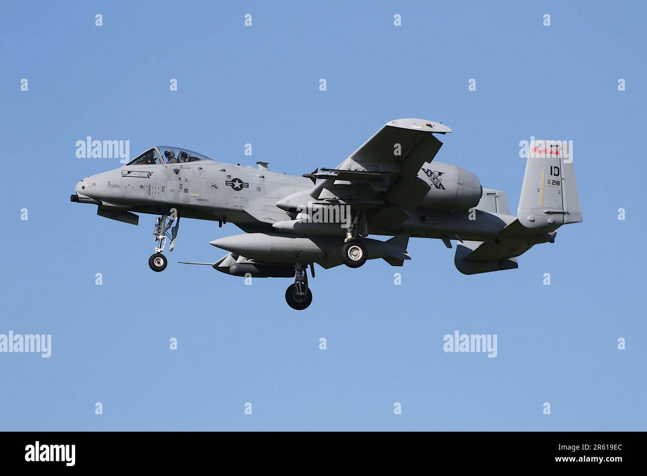 80-0218, ein Fairchild Republic A-10C Thunderbolt II (oder Warthog ...