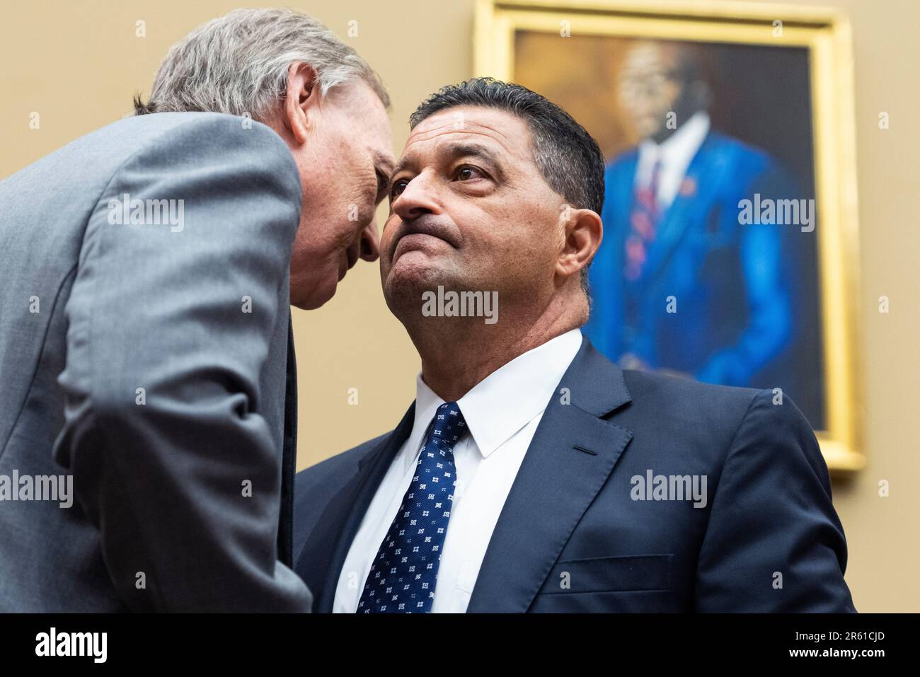 UNITED STATES - JUNE 6: Joseph Cuffari, right, inspector general for ...