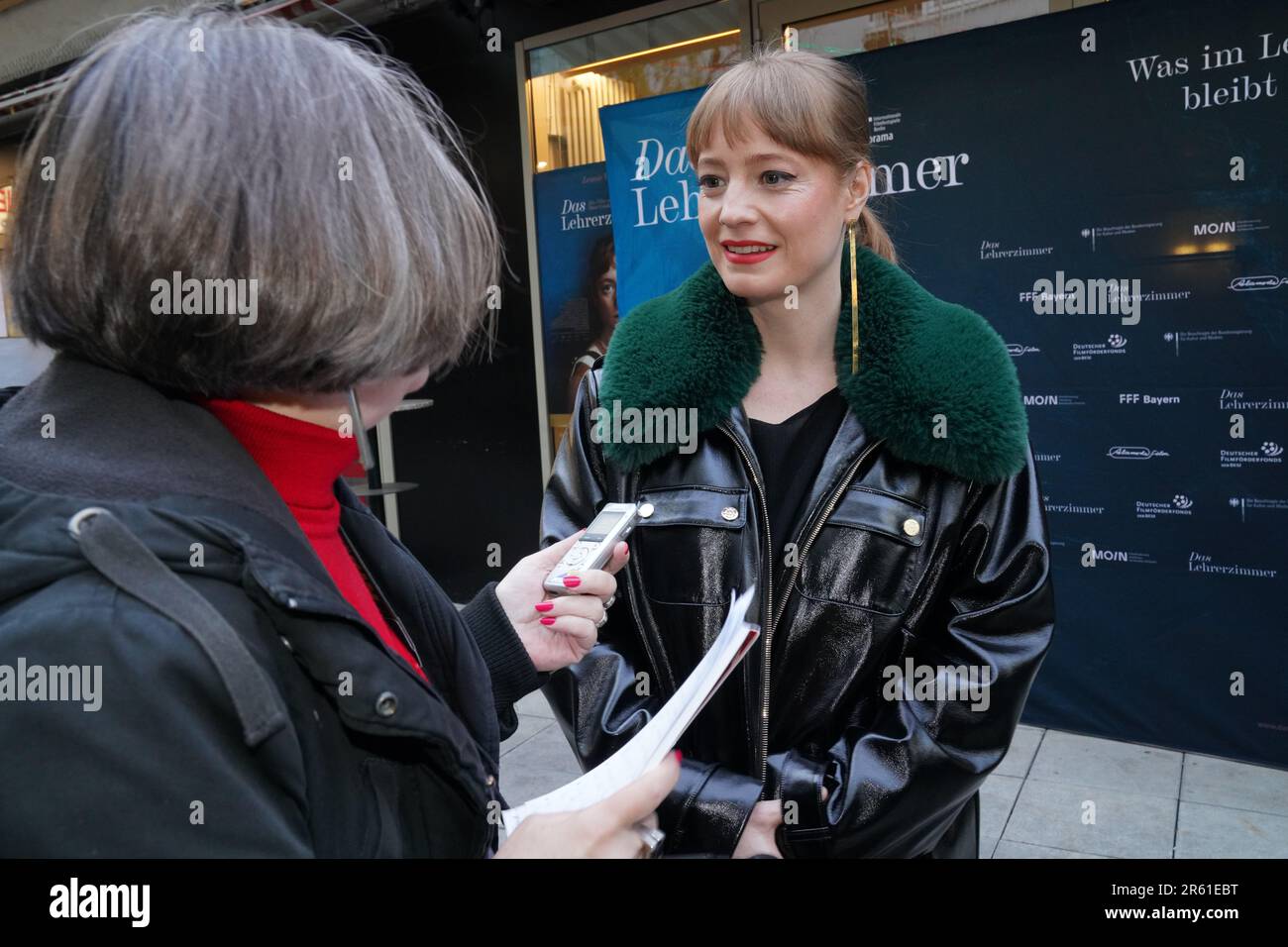 Schauspielerin Leonie Benesch, die vor der Premiere ihres fim „das ...