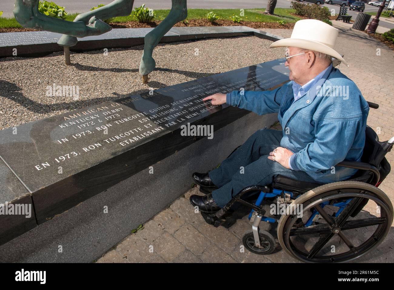 Ron Turcotte, who rode Secretariat to the Triple Crown in 1973, is ...