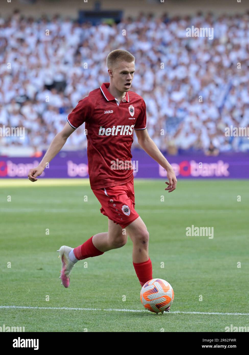 GENK - Arthur Vermeeren vom Royal Antwerpen FC während der belgischen ...