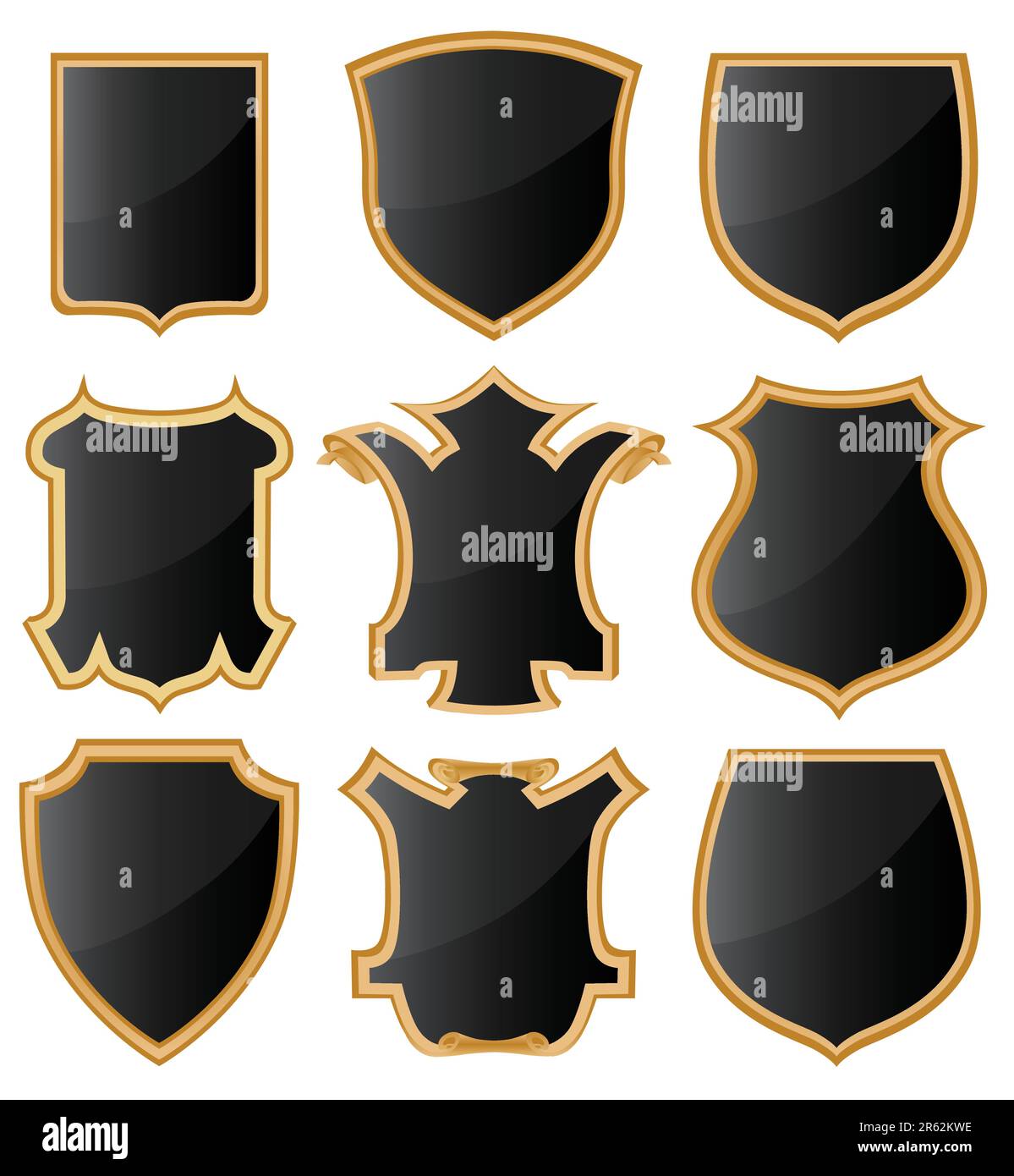 Königliche wappen Stock-Vektorgrafiken kaufen - Alamy