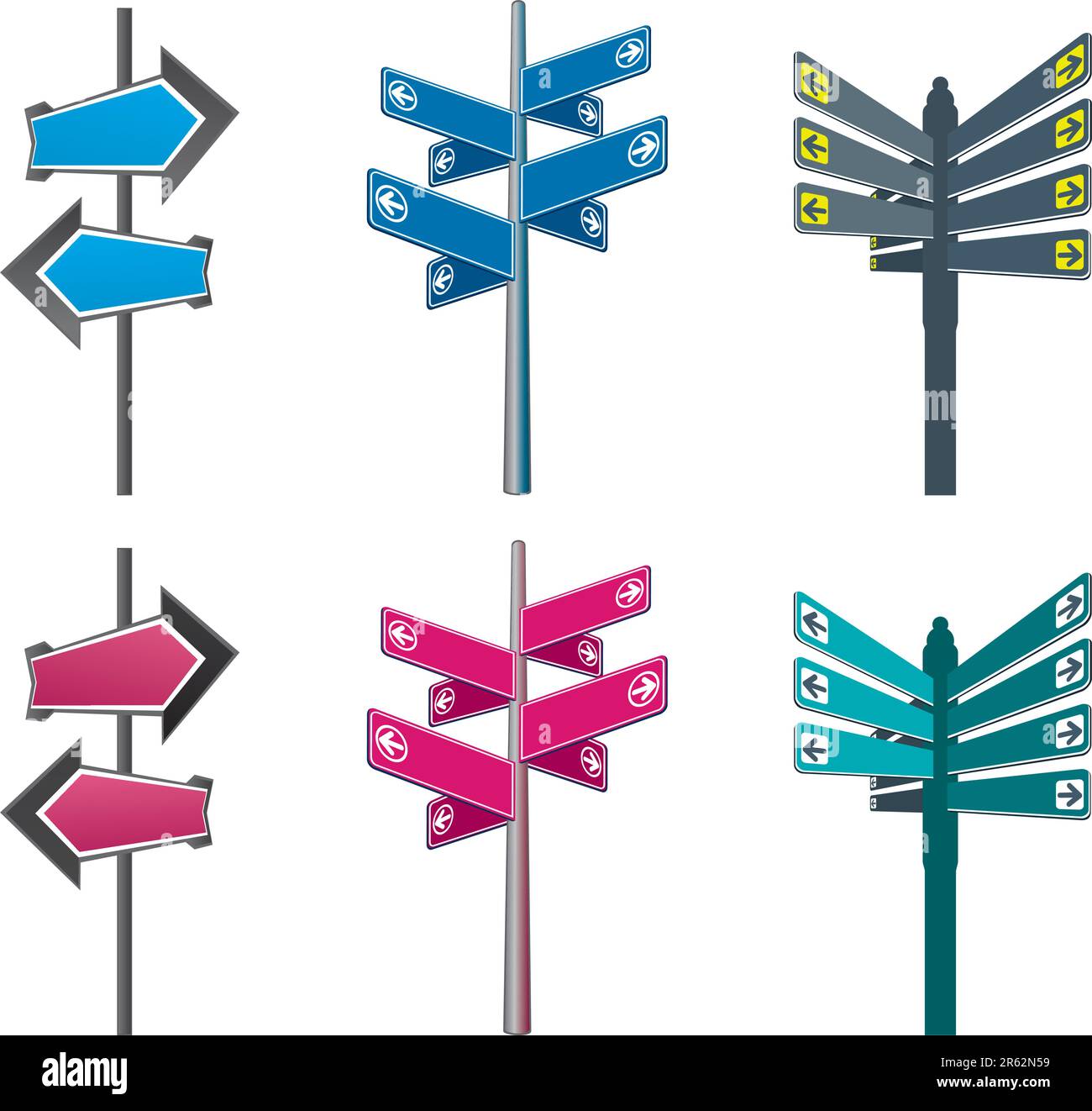 Pfeil schild Stock-Vektorgrafiken kaufen - Alamy