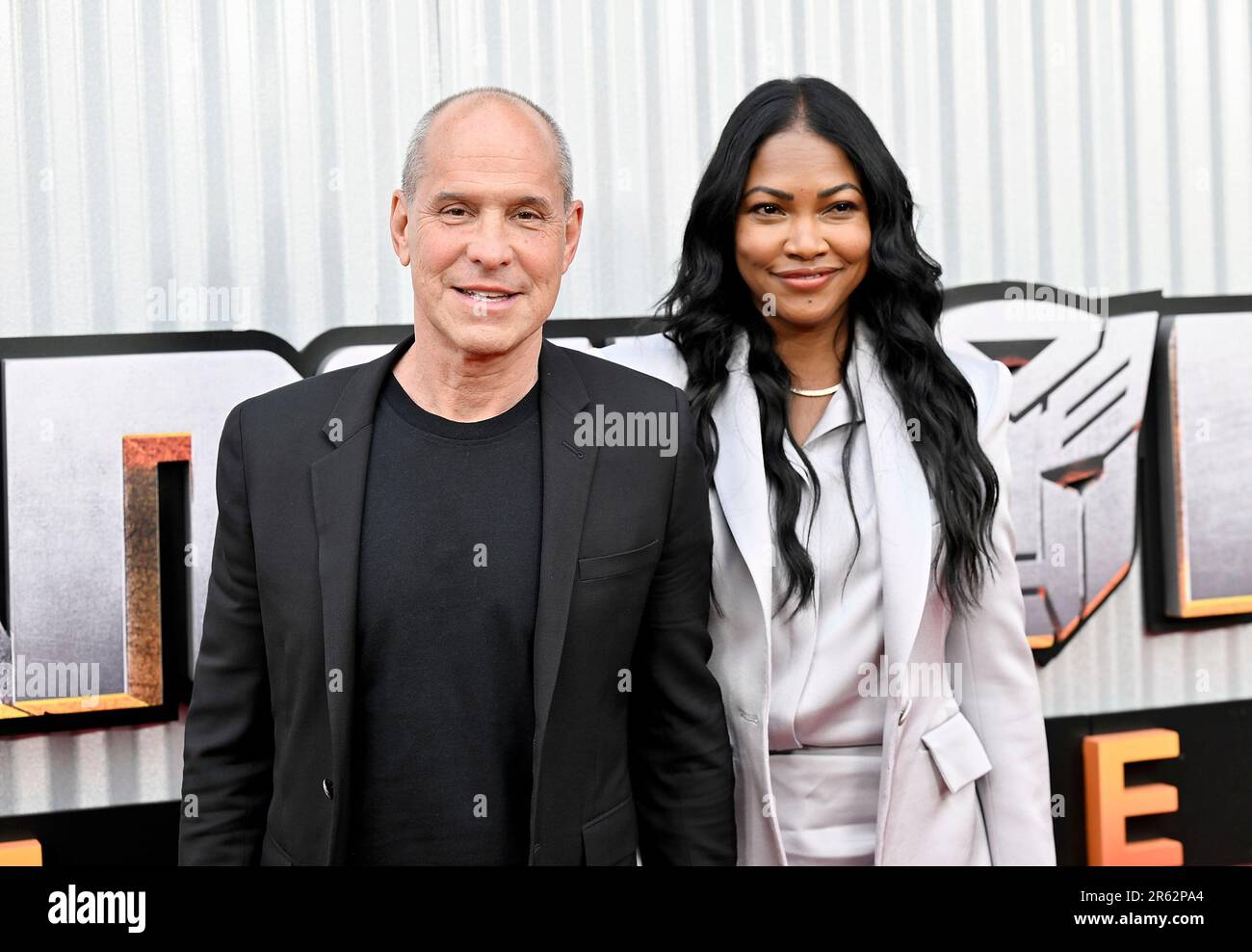 Paramount Pictures president and CEO Brian Robbins, left, and wife ...