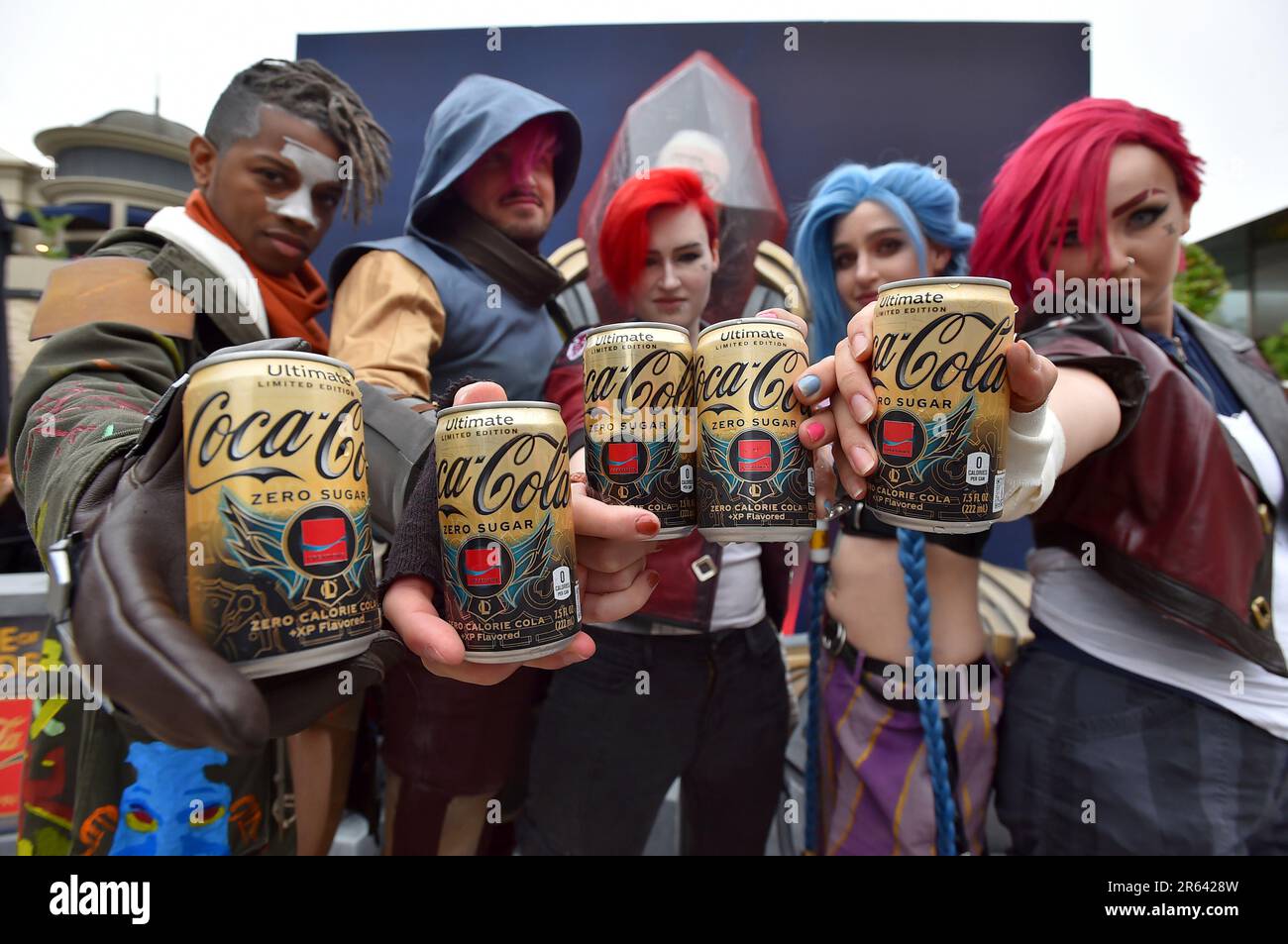 IMAGE DISTRIBUTED FOR THE COCA-COLA COMPANY - Cosplayers gather at The ...
