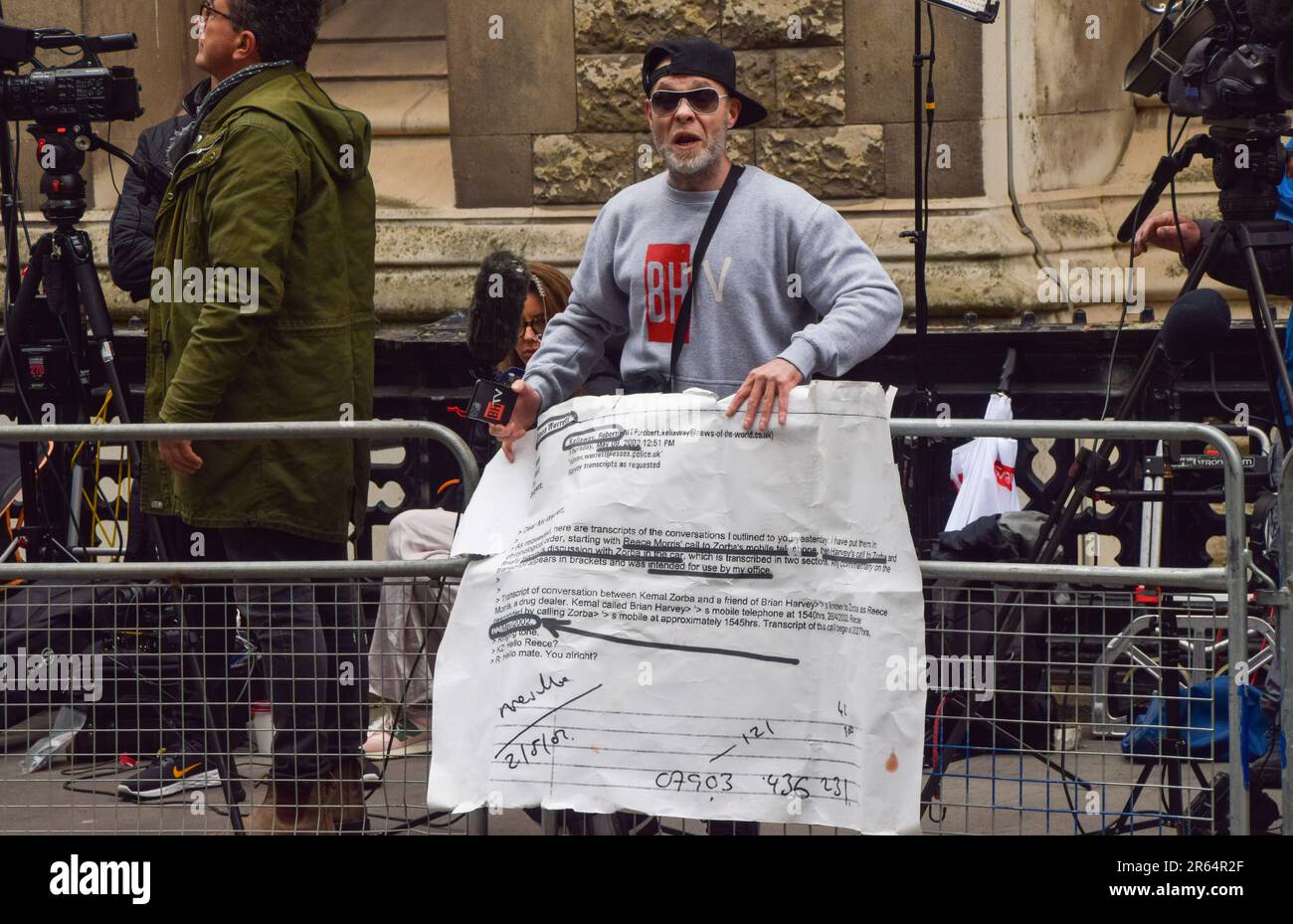 London, England, Großbritannien. 7. Juni 2023. BRIAN HARVEY von Boy ...