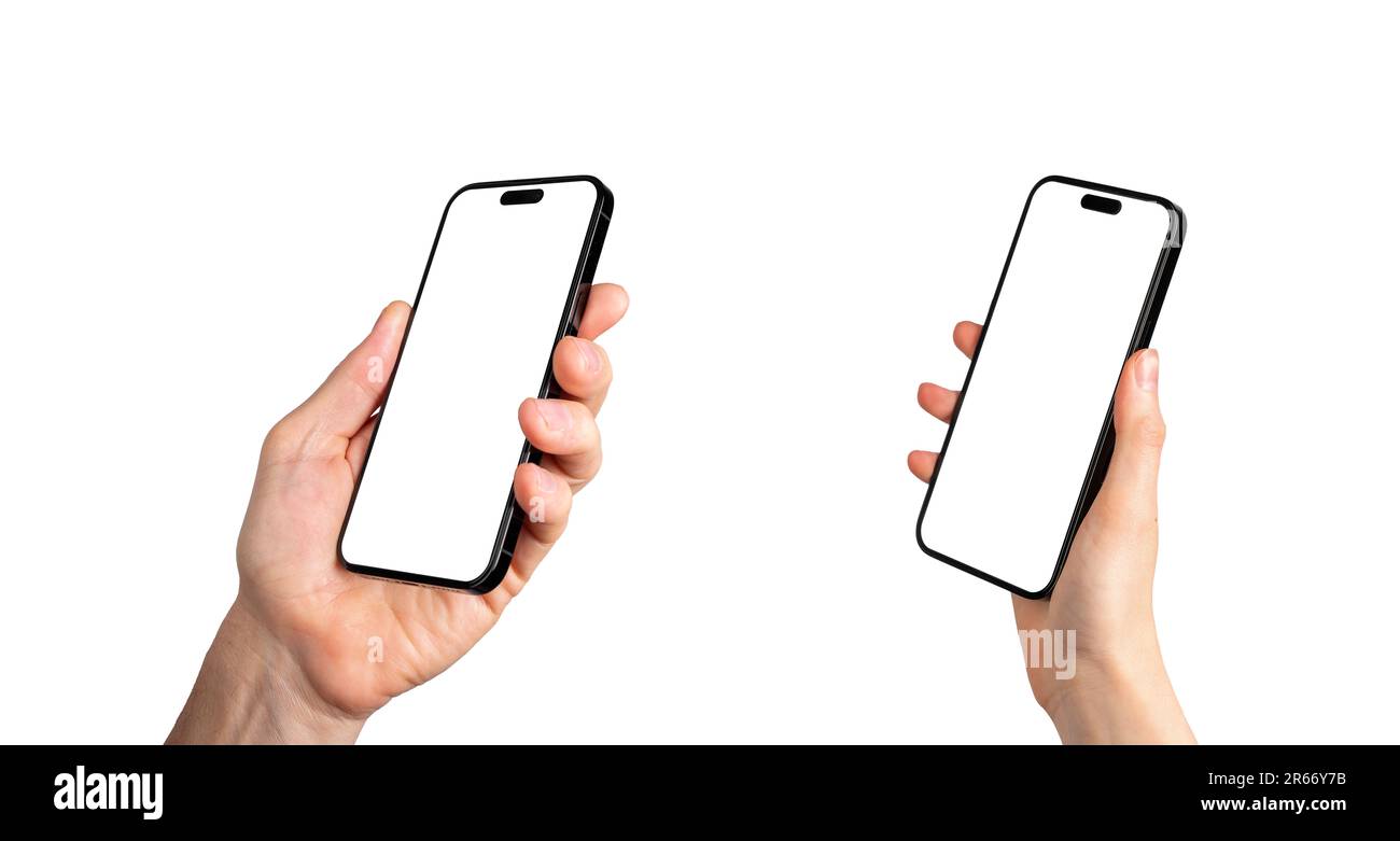 Apple iphone 15 pro max Ausgeschnittene Stockfotos und -bilder - Alamy