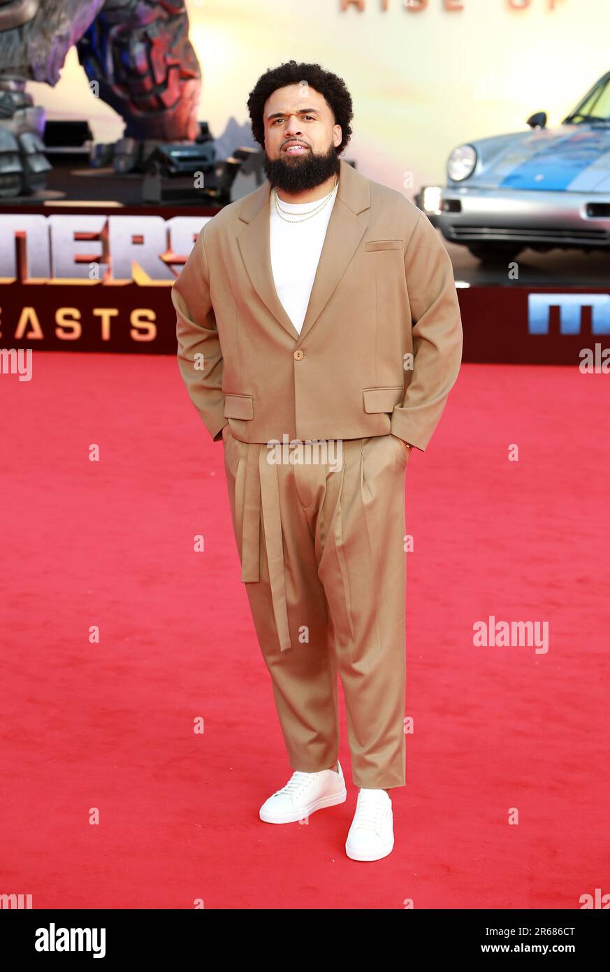 Steven Caple Jr. besucht die europäische Premiere „Transformers: Rise ...