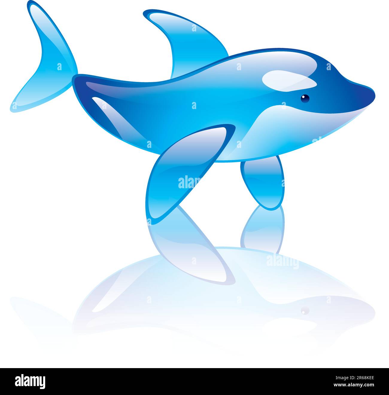 Orca wal Stock-Vektorgrafiken kaufen - Alamy