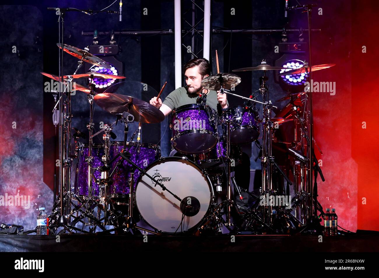 Nicholas „Nic“ Collins von Mike und die Mechanics leben bei einem ...