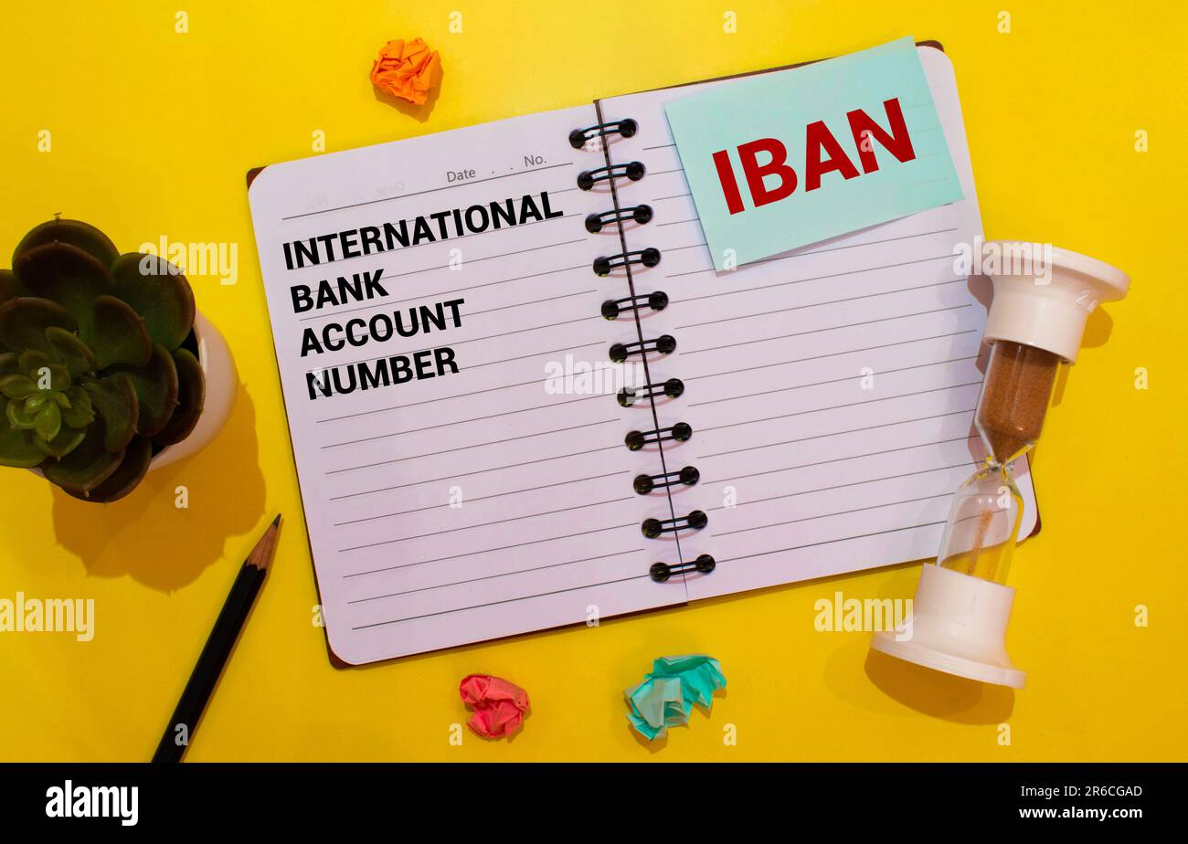 Internationale bankkontonummer -Fotos und -Bildmaterial in hoher ...