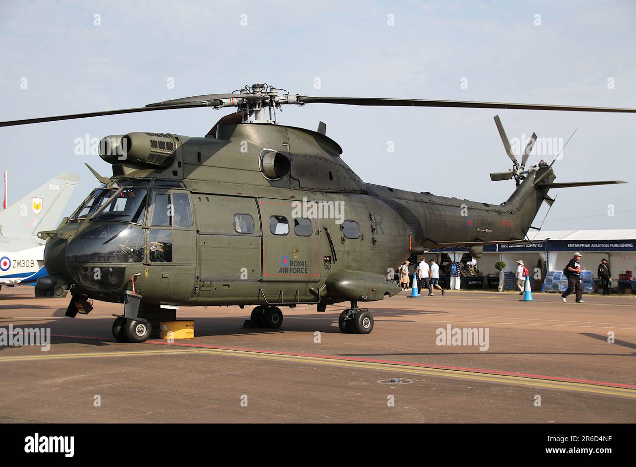 XW237, ein von der Royal Air Force (RAF) betriebener Westland Puma HC2 ...