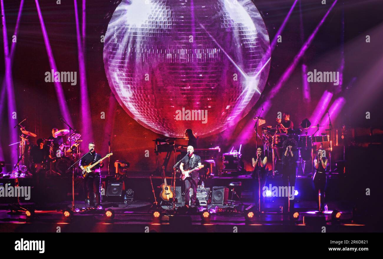 12. April 2023 - Hamilton, Ontario, Kanada. Brit Floyd, weithin als die weltweit größte Pink ...