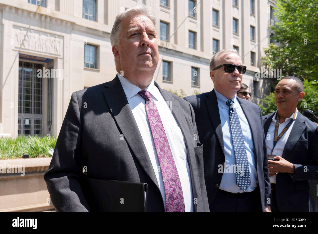 FILE - President Donald Trump's lawyers, James Trusty, left, and John ...