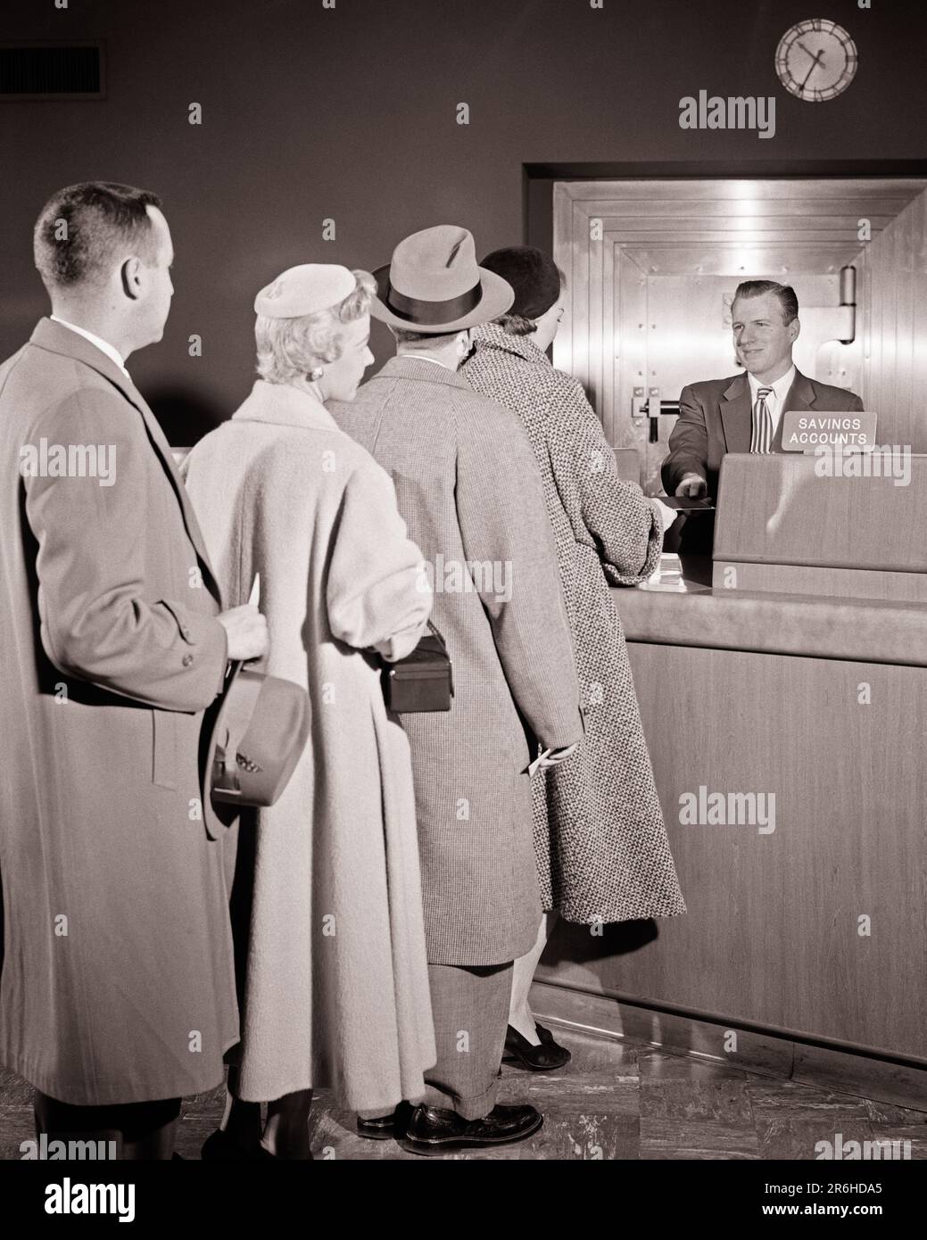 50er jahre bankier -Fotos und -Bildmaterial in hoher Auflösung – Alamy