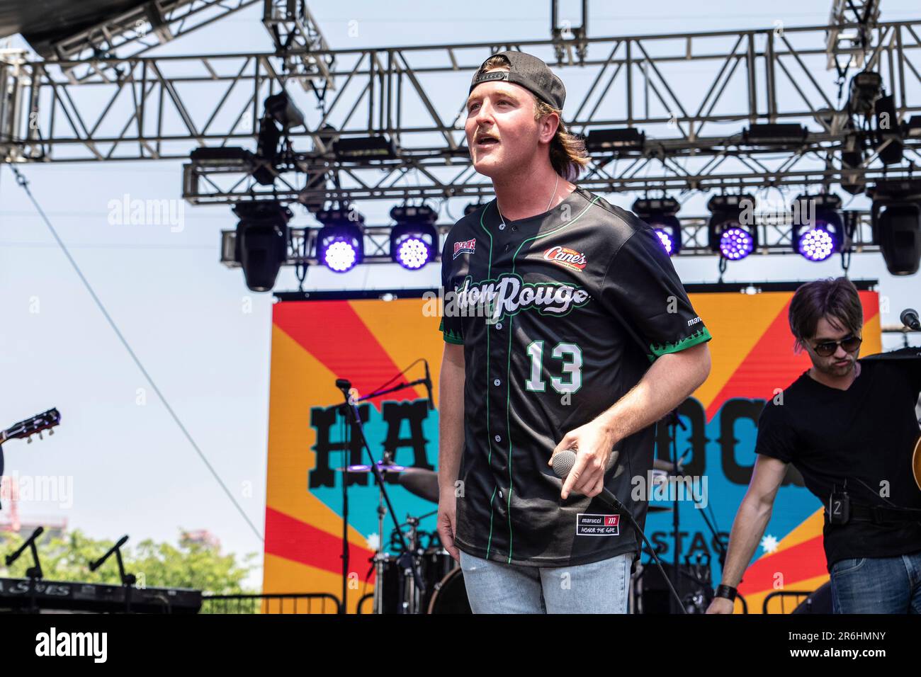 Graham Barham performs during the 2023 CMA Fest on Friday, June 9, 2023 ...