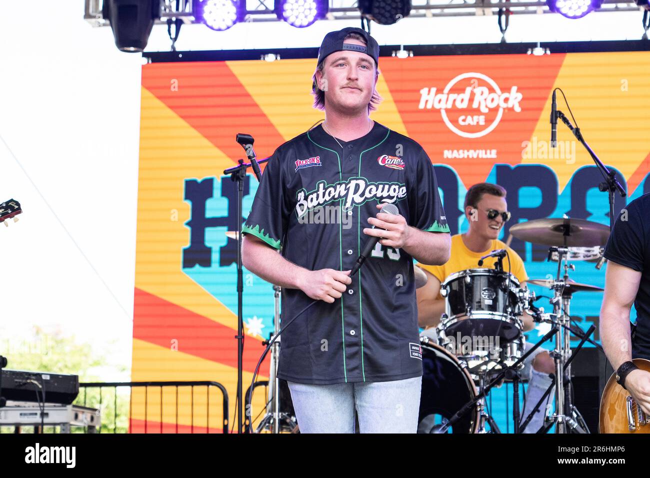 Graham Barham performs during the 2023 CMA Fest on Friday, June 9, 2023 ...