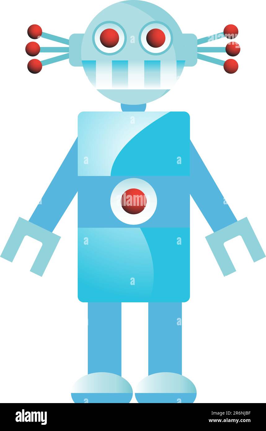 Robot graphics Stock-Vektorgrafiken kaufen - Alamy