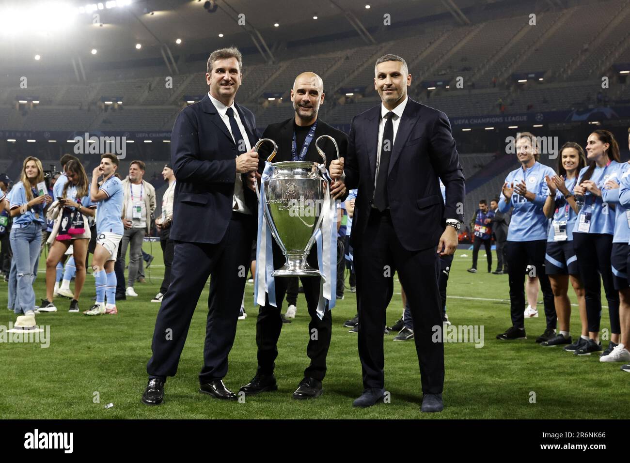 ISTANBUL – Manchester City CEO Ferran Soriano, Manchester City FC Coach ...