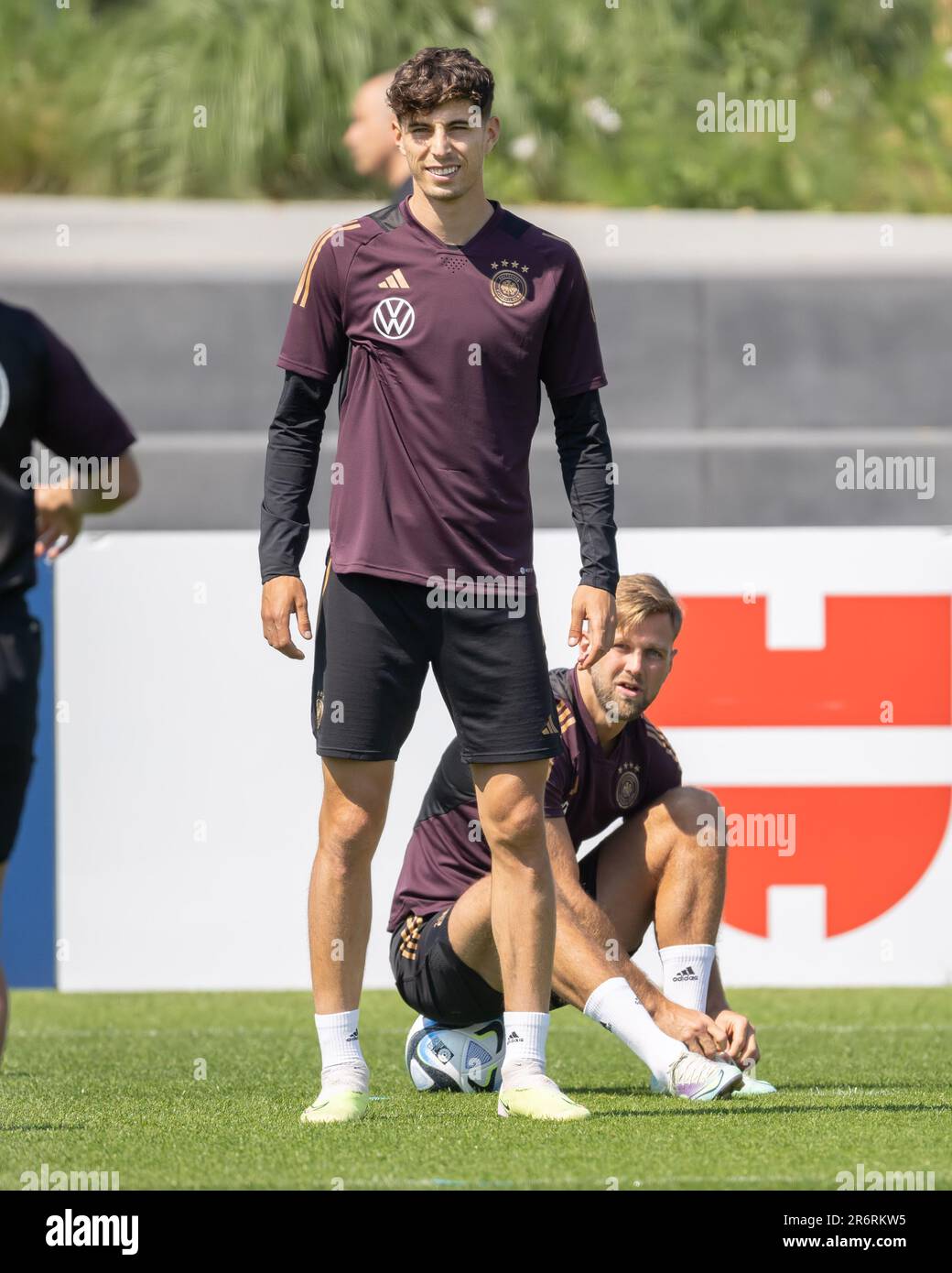 11. Juni 2023, Hessen, Frankfurt/Main: Fußball: Nationalmannschaft, vor dem internationalen ...