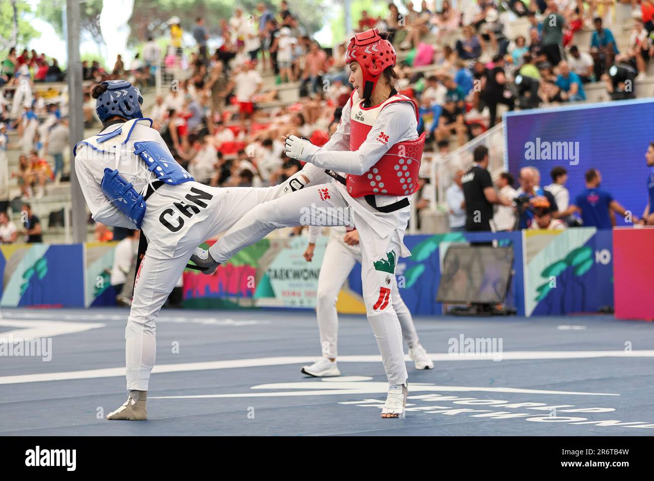 Foro Italico, Rom, Italien, 10. Juni 2023, Leslie Soltero (MEX) gegen ...
