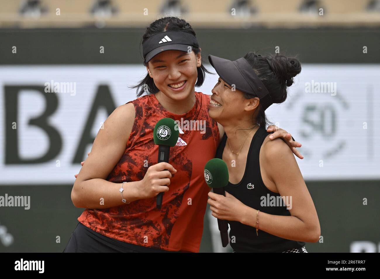 11. Juni 2023: Rolan Garros, Paris, Frankreich. French Open Tennis Championships; Damen ...