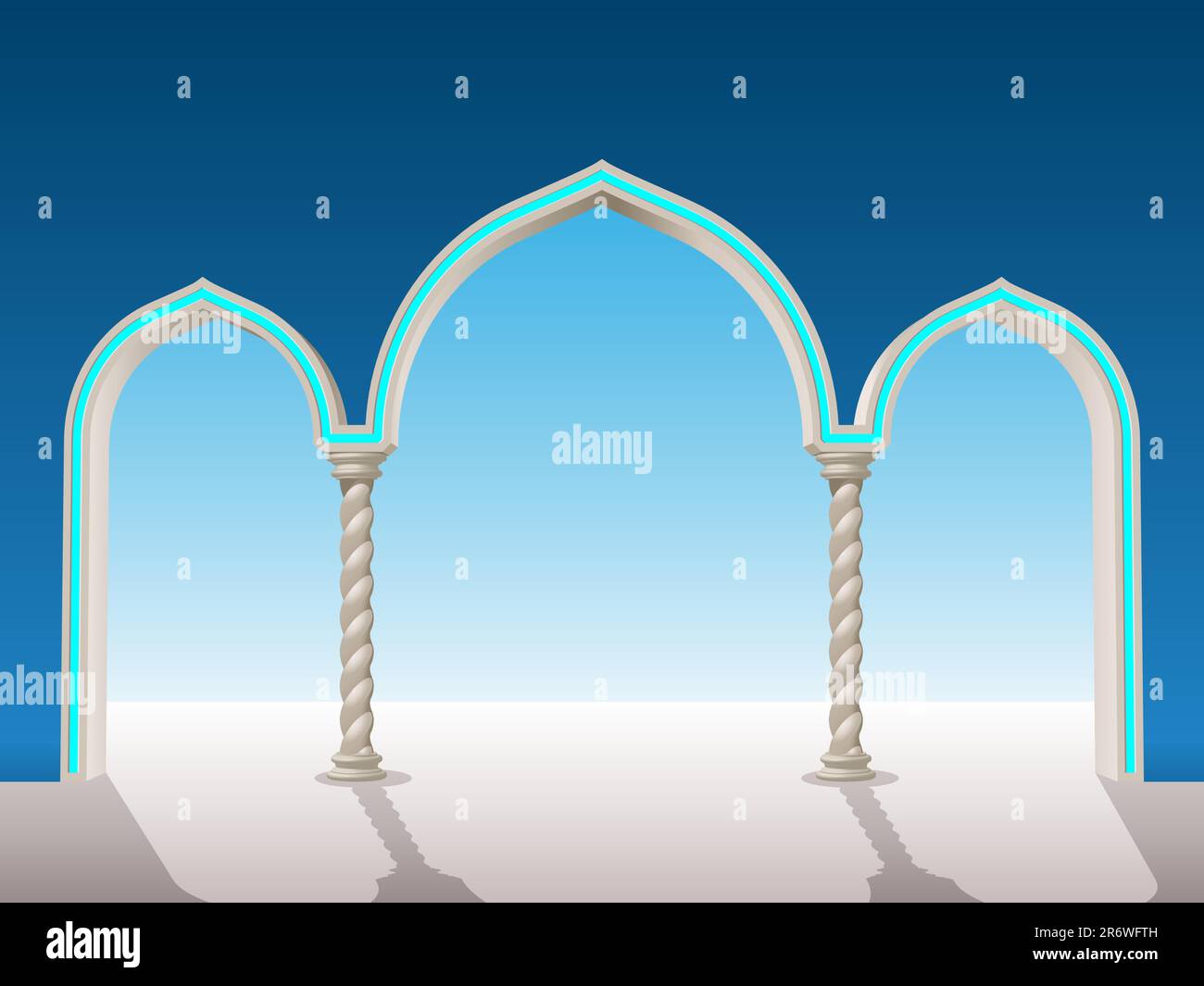 Gotischer torbogen Stock-Vektorgrafiken kaufen - Alamy