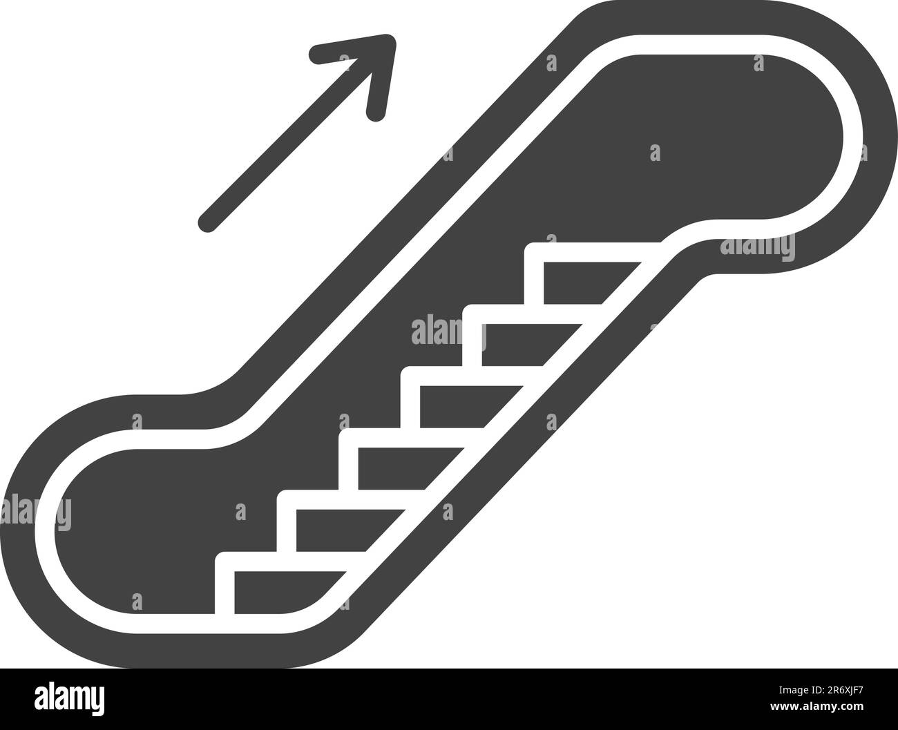 Die rolltreppe hinauf Ausgeschnittene Stockfotos und -bilder - Alamy