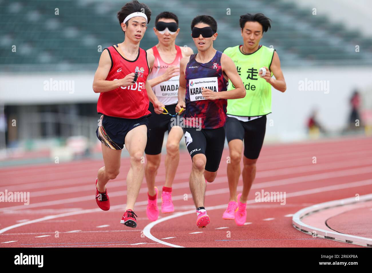 Gifu Memorial Center Nagaragawa Stadium, Gifu, Japan. 10. Juni 2023. (L-R) Koji Kobayashi, Kenya ...