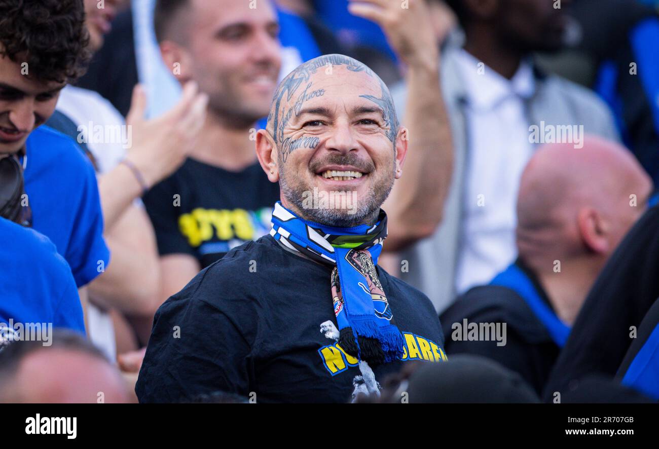 Istanbul, Türkei. 10. Juni 2023. Inter Fans im Atatürk Olympia Stadion ...