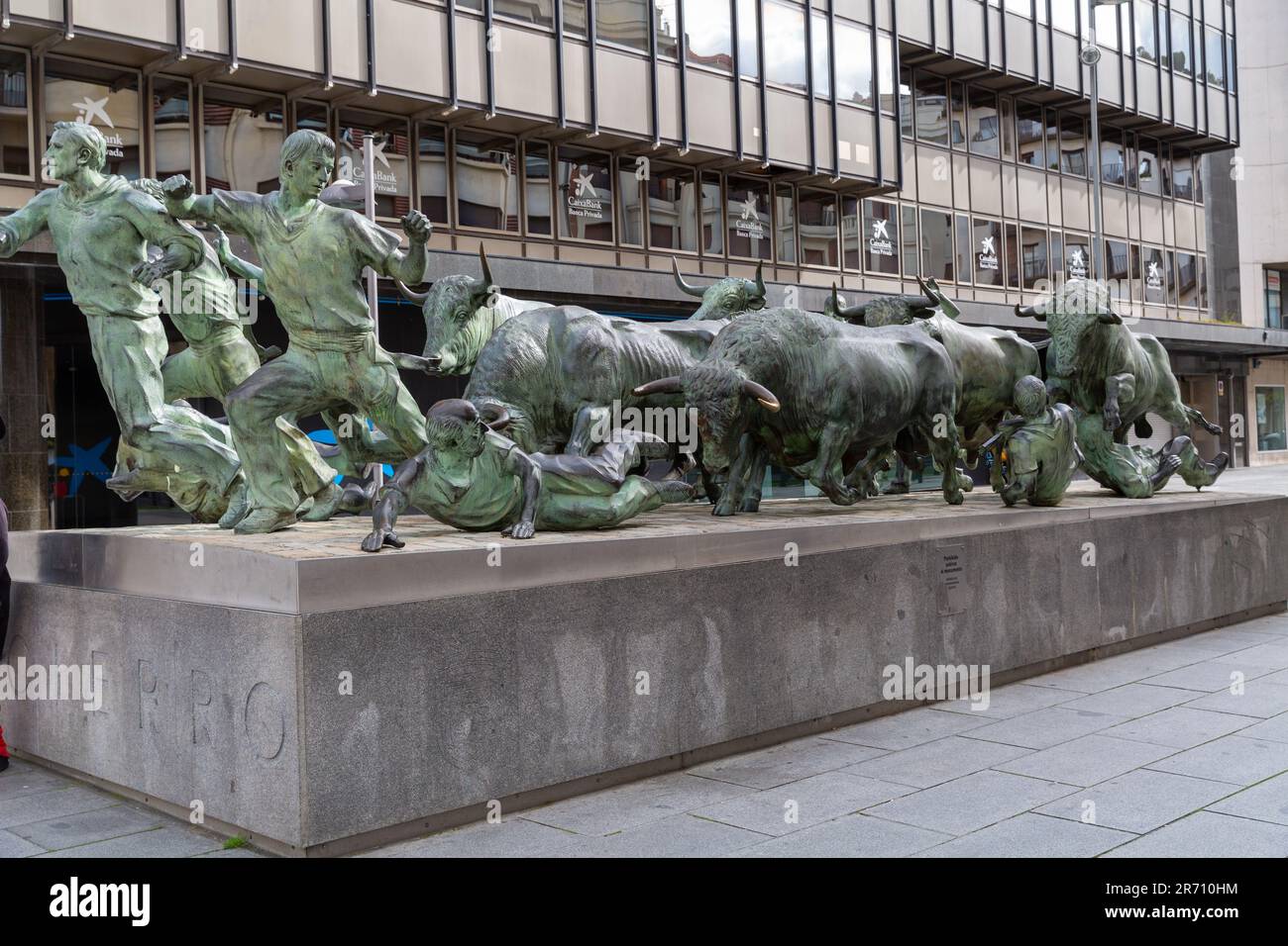 Encierro statue -Fotos und -Bildmaterial in hoher Auflösung – Alamy