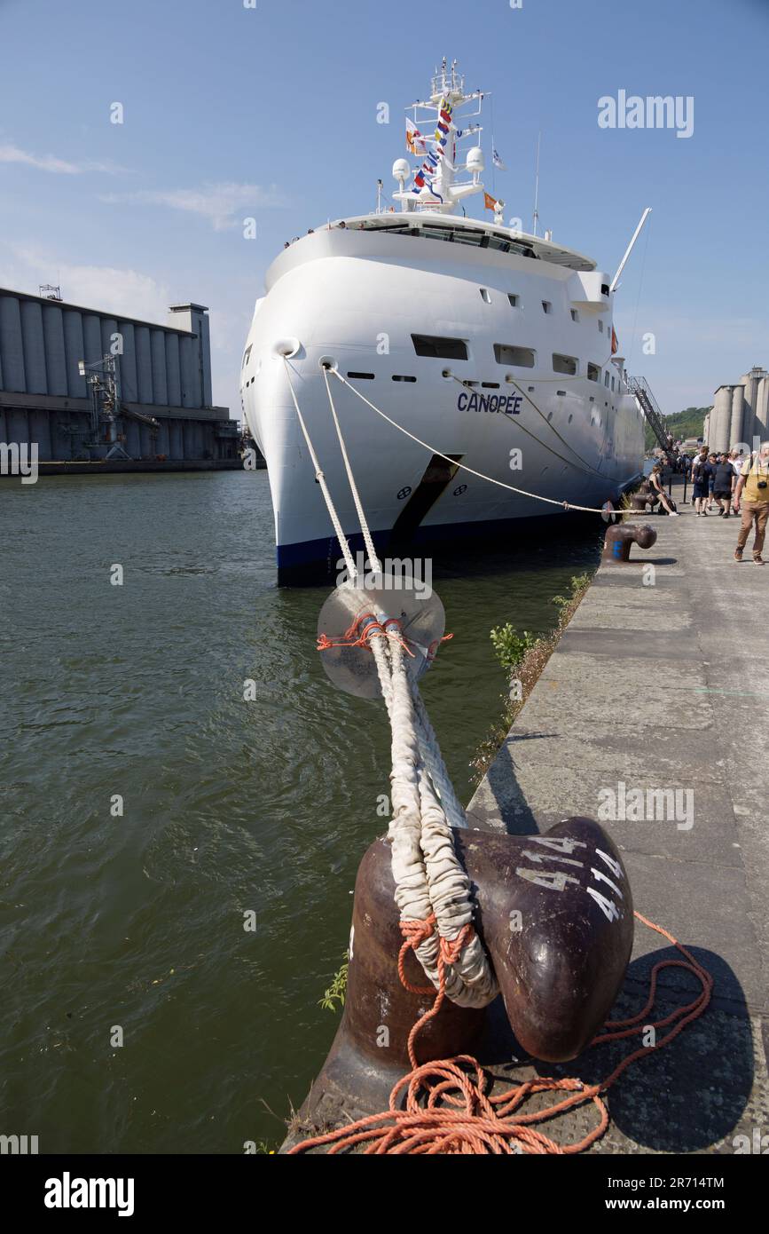Rouen, Frankreich. 10. Juni 2023. Canopée (Frankreich) - Zusammenkunft ...