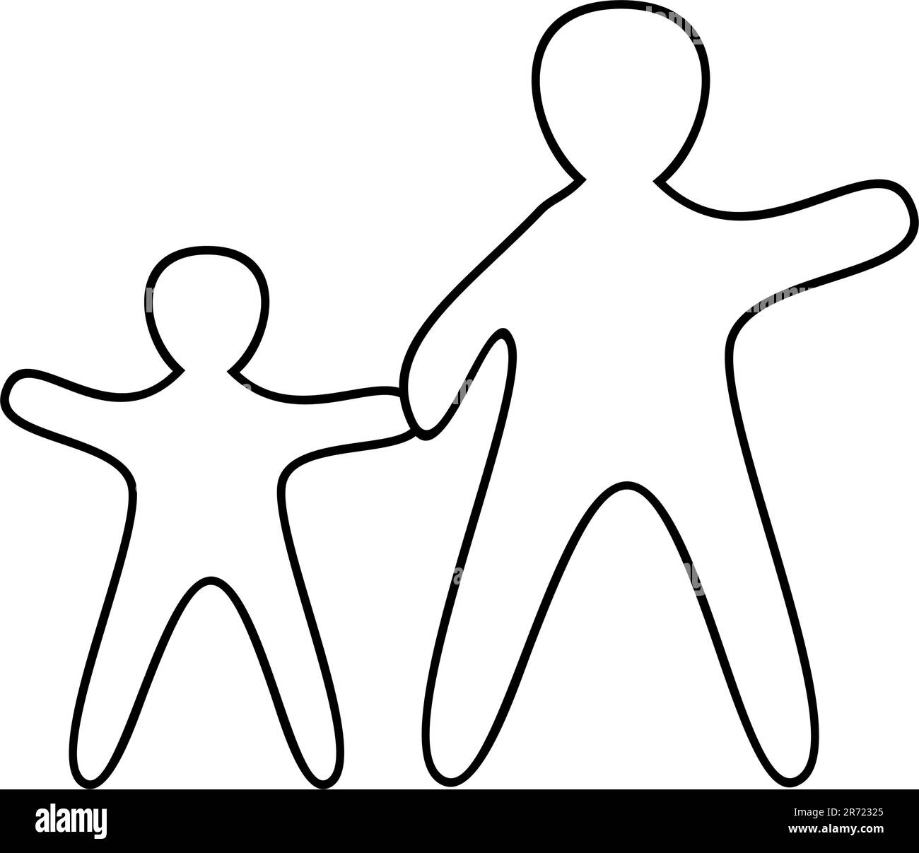 Körper umriss kind -Fotos und -Bildmaterial in hoher Auflösung – Alamy