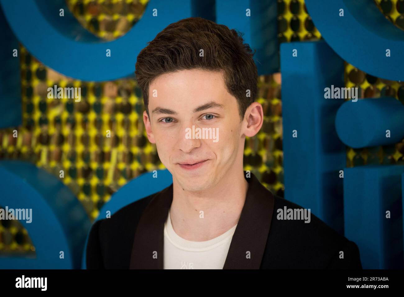 Andrew Barth Feldman poses for photographers upon arrival at the ...