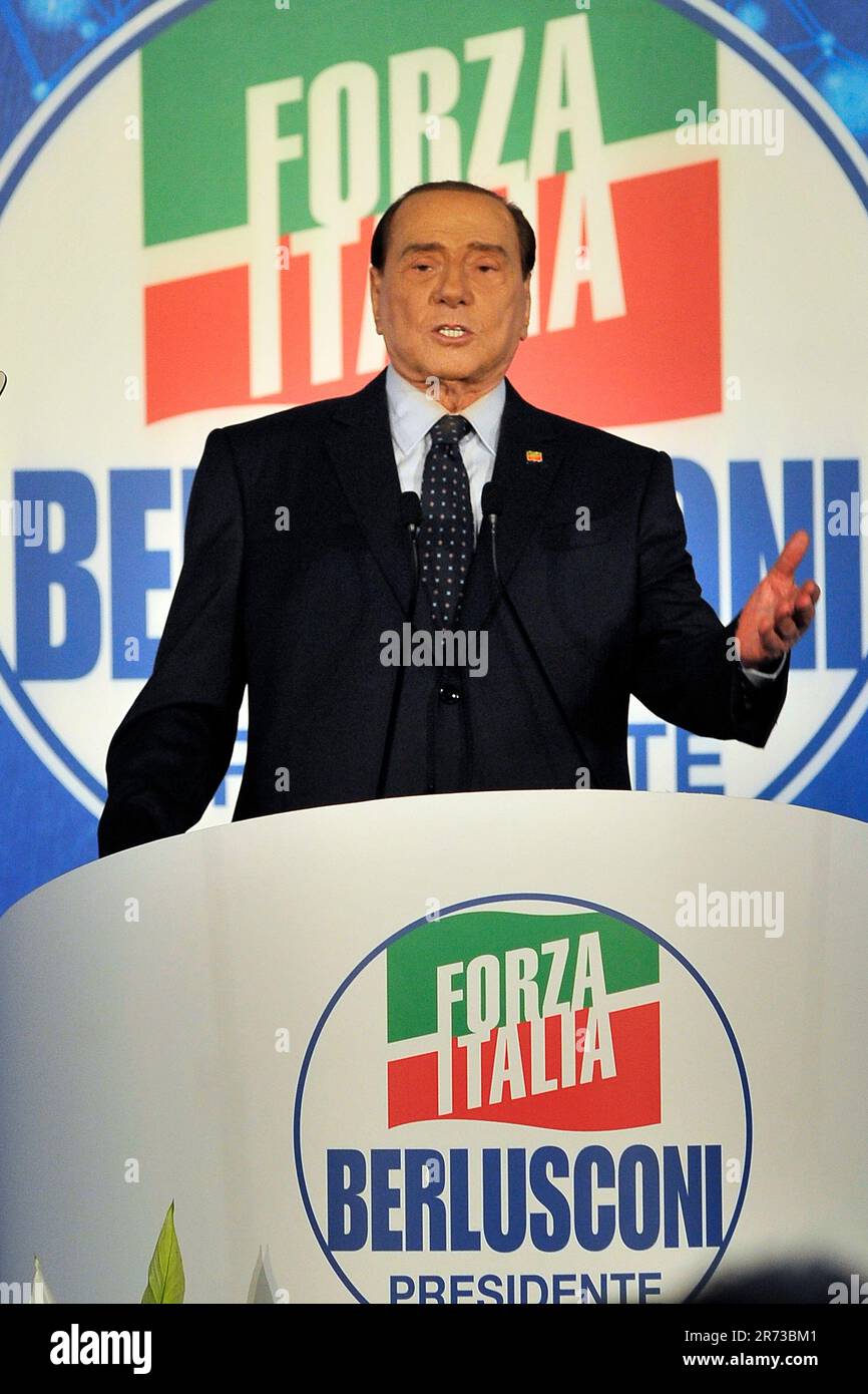 Italien. 13. Juni 2023. Silvio Berlusconi, italienischer Politiker und ...
