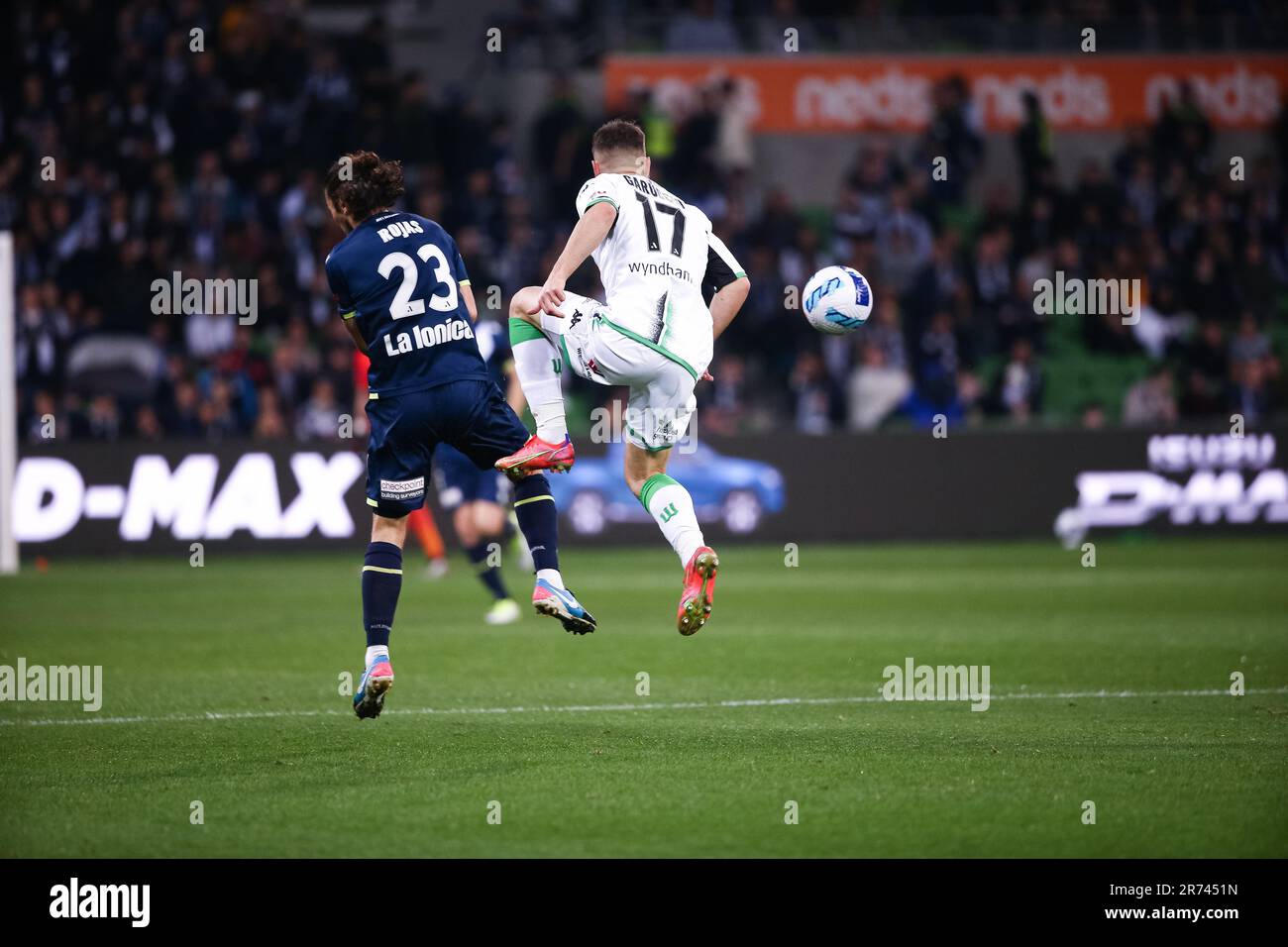 MELBOURNE, AUSTRALIEN – MAI 21: Benjamin Garuccio von Western United ...