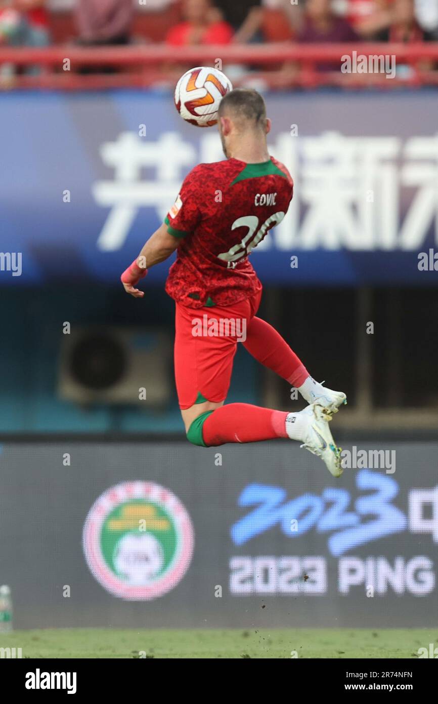 Der Henan Football Club 2-2 zieht den Zhejiang Professional Football ...