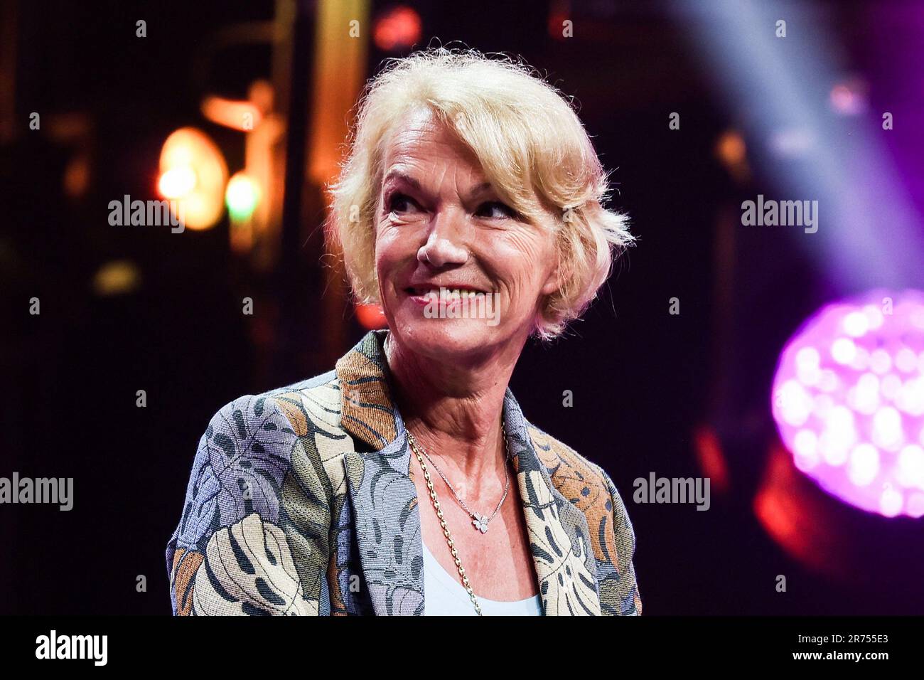 Brigitte Lahaie tritt am 12. Juni 2023 auf der Psychodon 2023 Party im ...