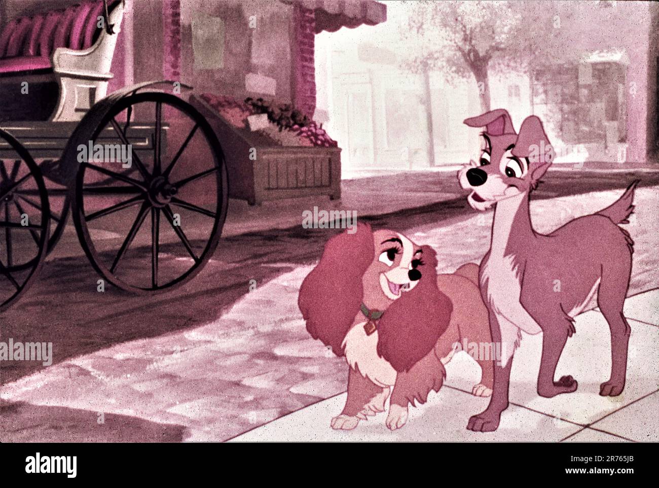 WALT DISNEY's LADY AND THE TRAMP 1955 Regisseure CLYDE GERONIMI WILFRED ...