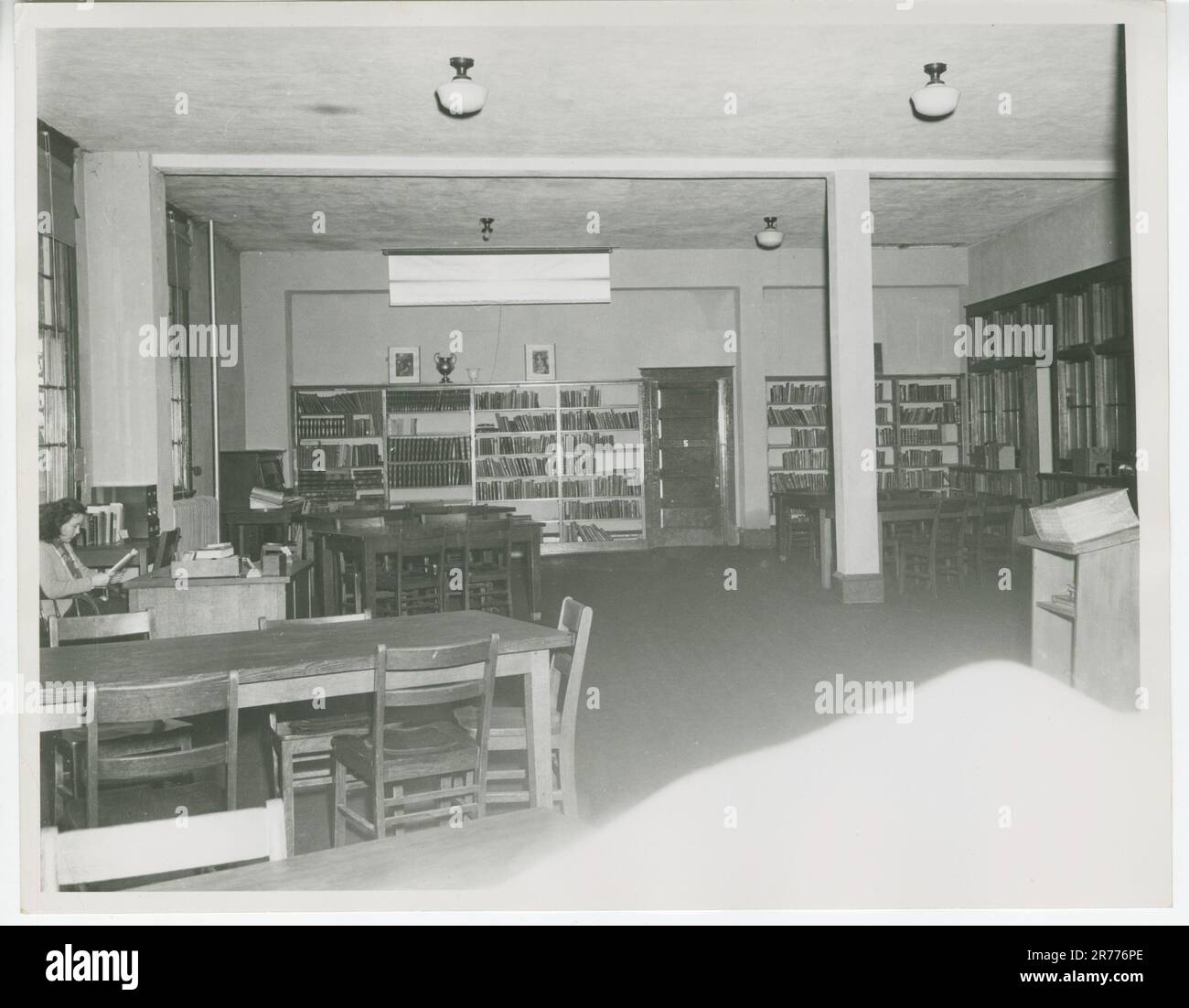 Blick auf die Botetourt School Library. Dieser Artikel ist ein Foto der ...