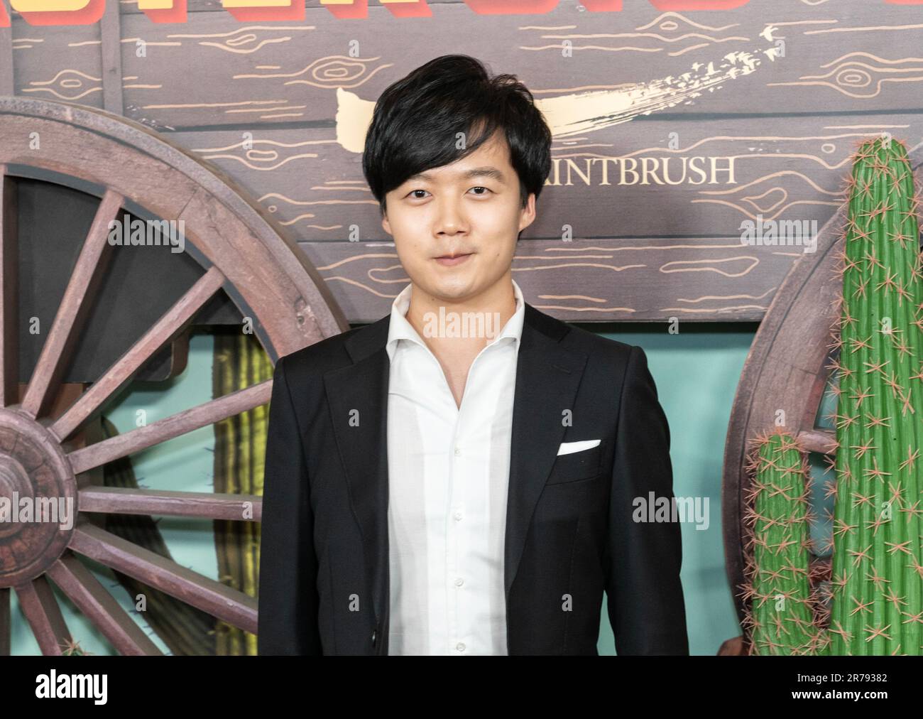Ethan Lee nimmt am 13. Juni 2023 an der New Yorker Premiere von ...