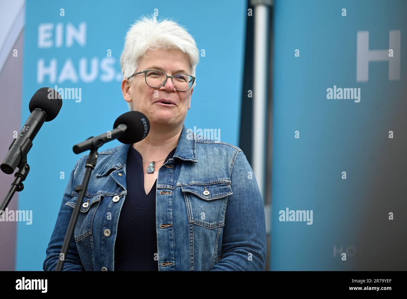 Berlin, Deutschland. 14. Juni 2023. Stefanie Remlinger, Bürgermeisterin ...