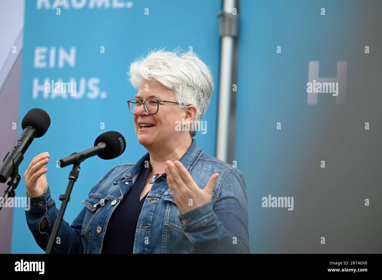 Berlin, Deutschland. 14. Juni 2023. Stefanie Remlinger, Bürgermeisterin ...