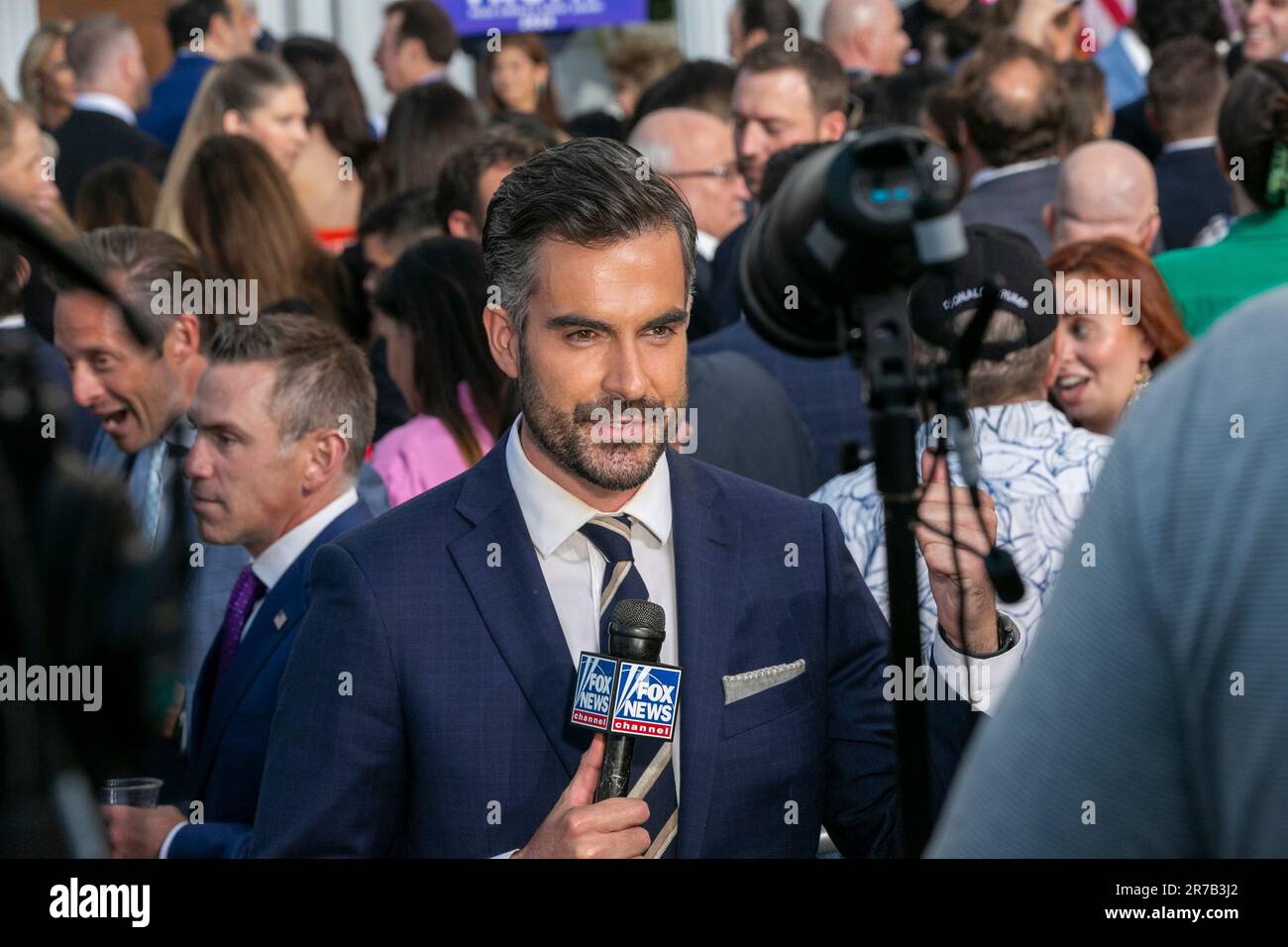Fox News correspondent Nate Foy reports from Trump National Golf Club ...