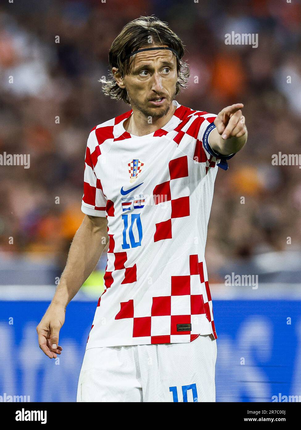 ROTTERDAM - 14/06/2023, ROTTERDAM - Luka Modric von Kroatien während ...