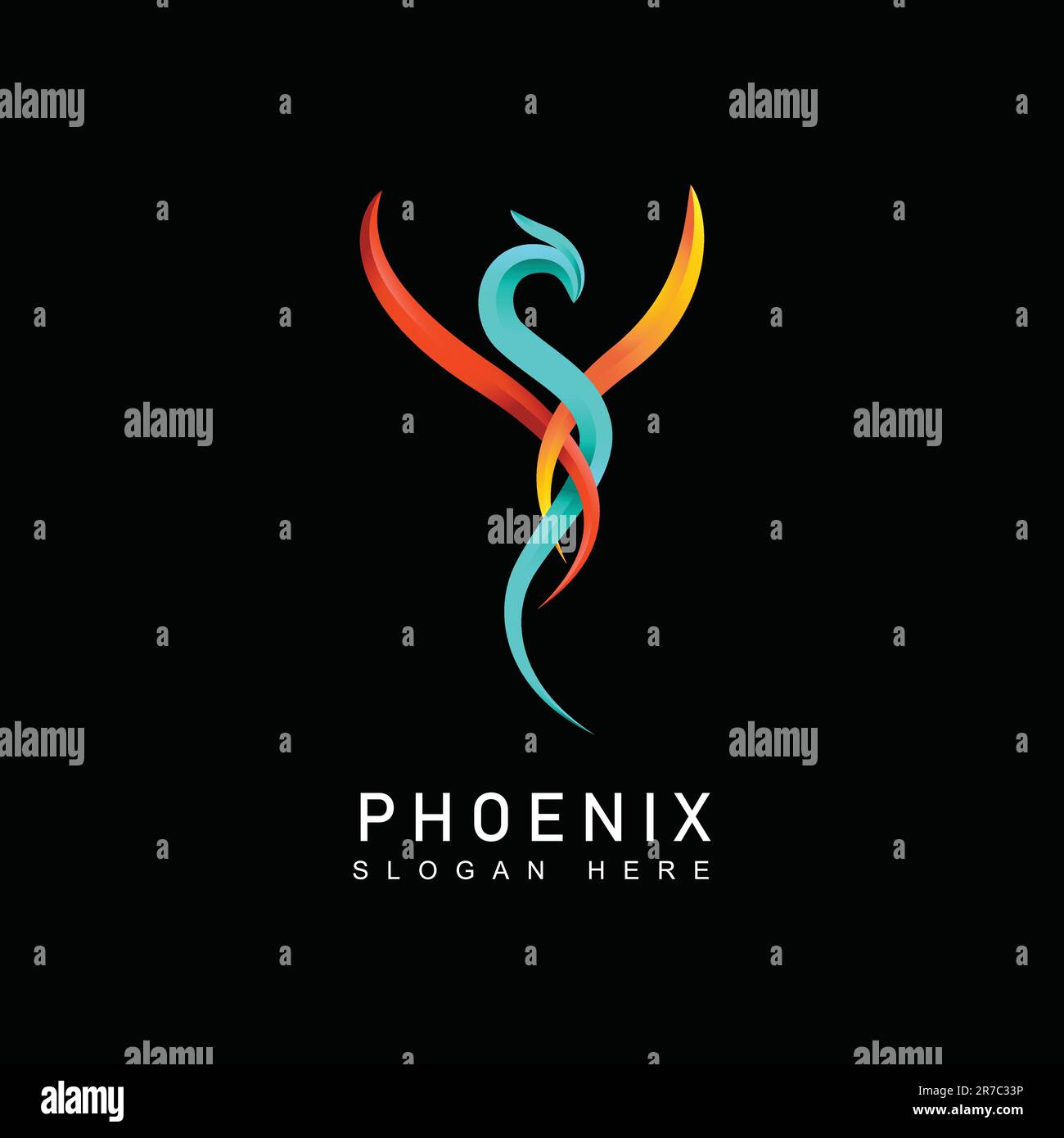 Infinity symbol mit feder Stock-Vektorgrafiken kaufen - Alamy